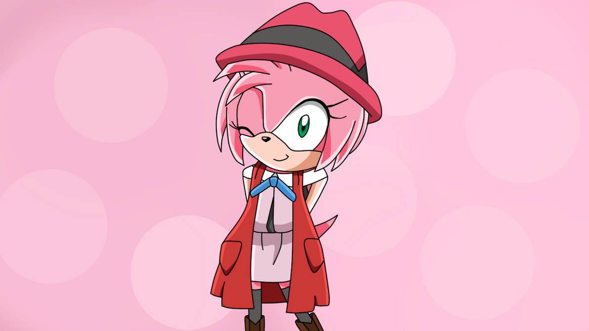 Sonic X Fanart Amy Cosplay As Serena By Aquamimi123 On Deviantart