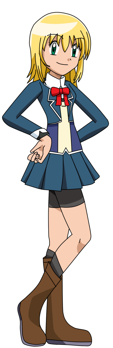 Pkmn Fan Artwork Mays 20 Anniversary Outfit By Aquamimi123 On Deviantart