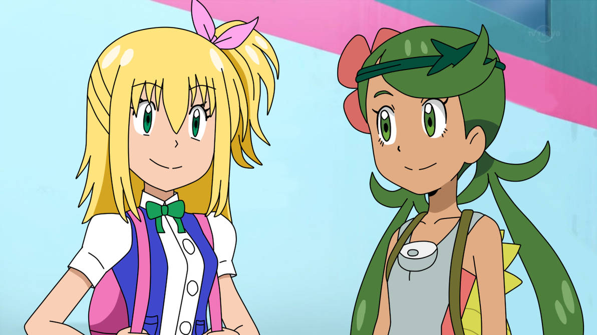 Pokemon Sm Oc Elisa And Mallow By Aquamimi123 On Deviantart