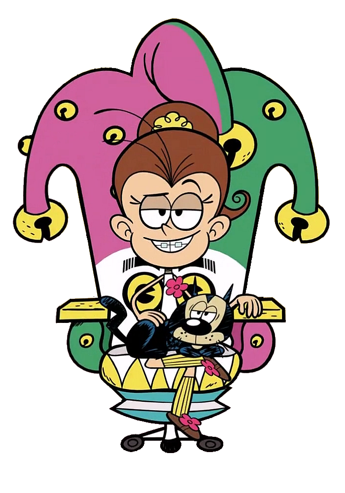 Luan Loud In Her Chair Vector Happy April Fools By Ftvs Cm45 On Deviantart