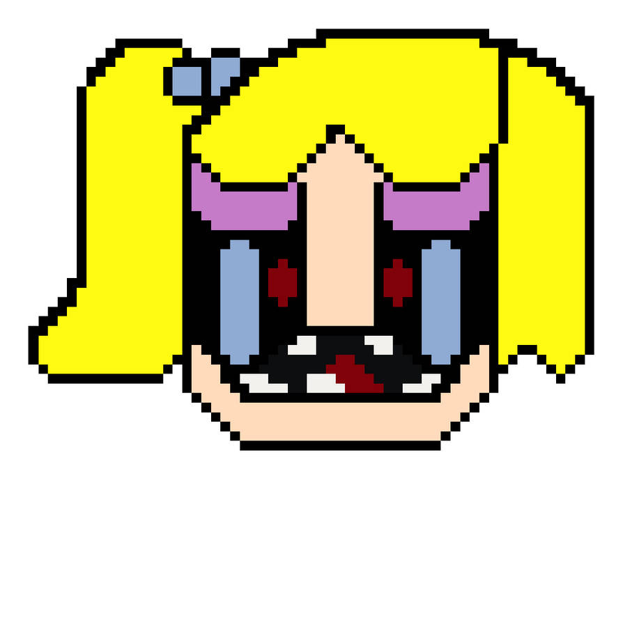 Withered Bubbles headshot slight edit pixel art by Lolorju on DeviantArt Withered Bubbles headshot slight edit pixel art by Lolorju on DeviantArt