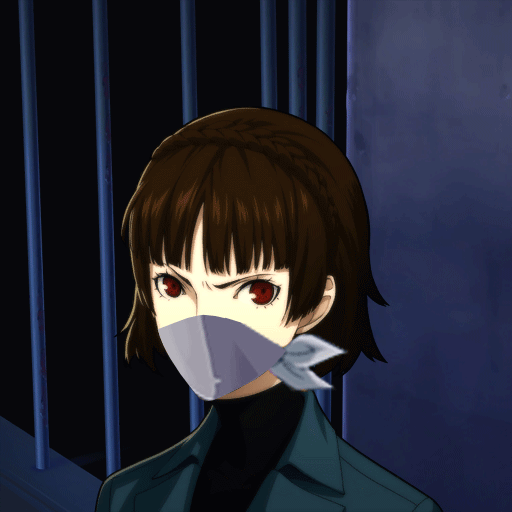 Makoto Niijima Gagged And Blinking By Kakizaki86 On Deviantart
