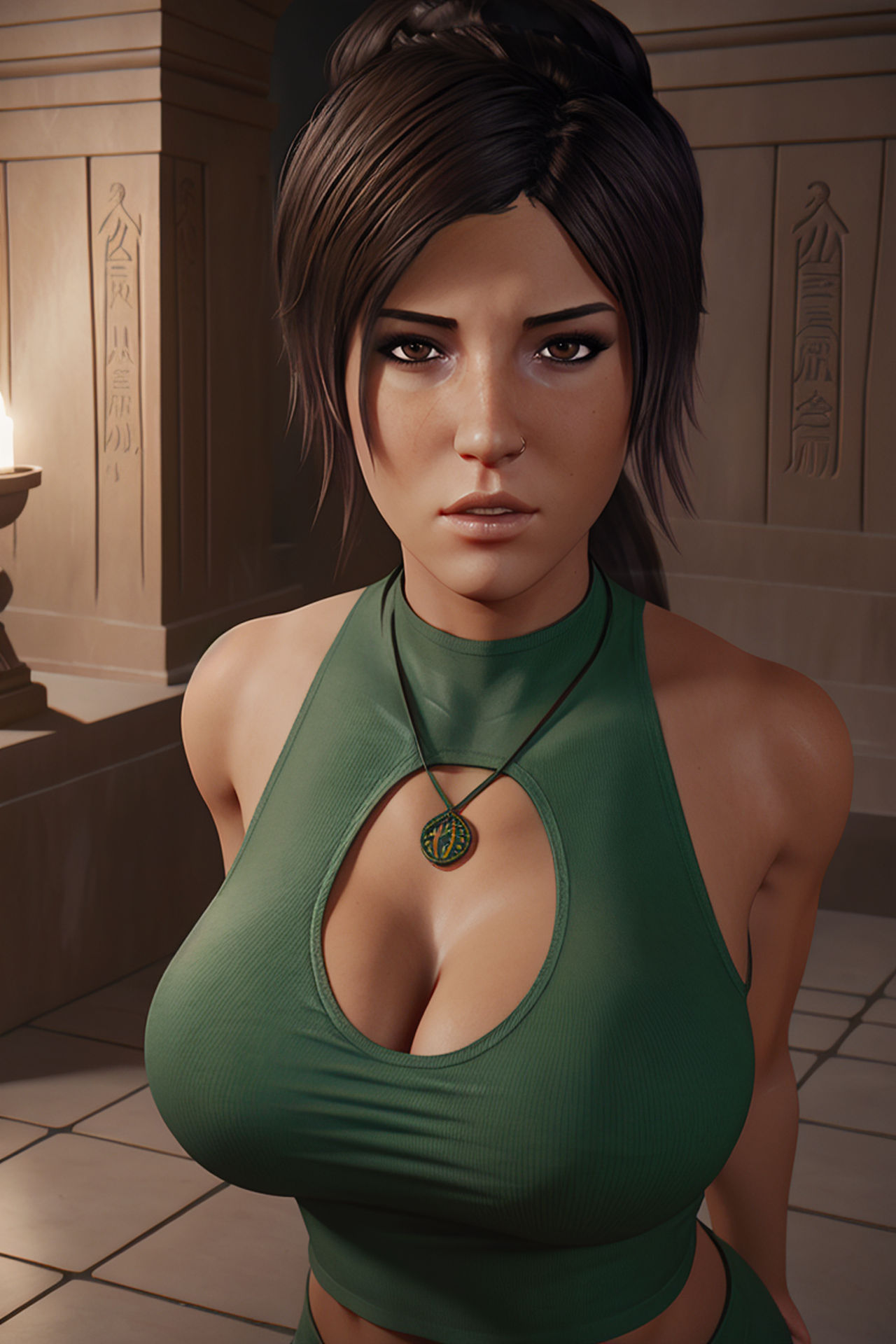 Lara Croft Wildeer created with AI by fr34ky5 on DeviantArt Lara Croft Wildeer created with AI by fr34ky5 on DeviantArt