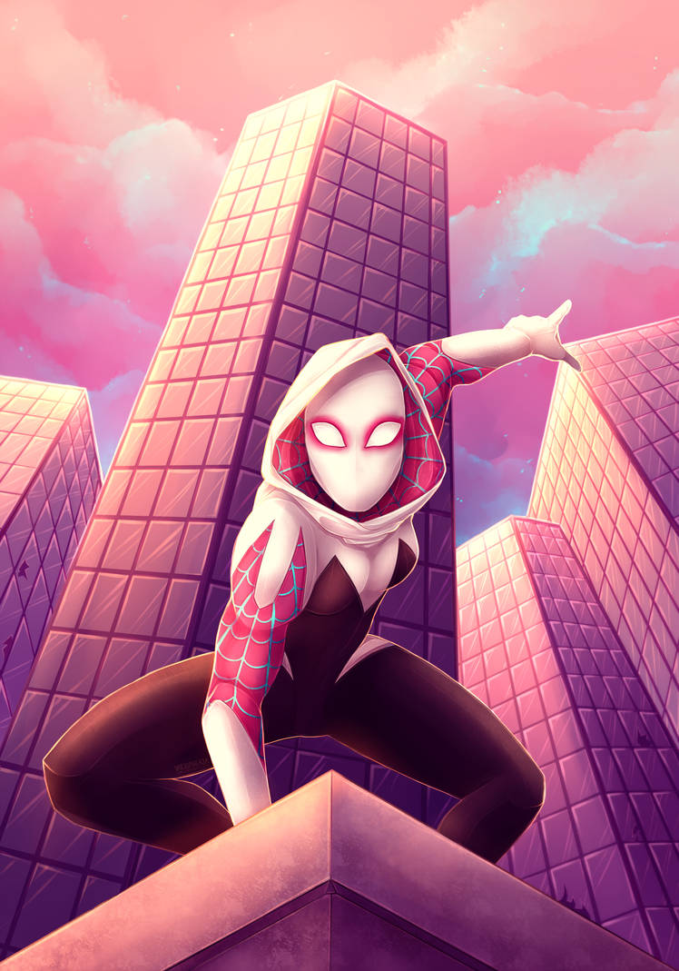 Spider Gwen By Varjopihlaja On Deviantart