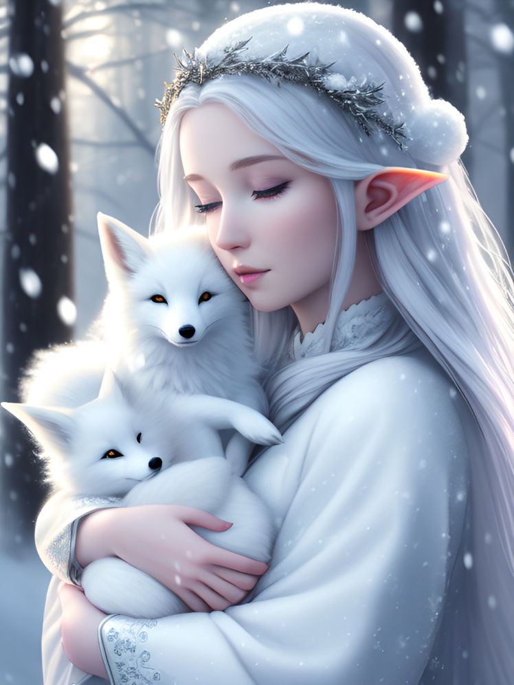 Snow Elf By Drogway On Deviantart