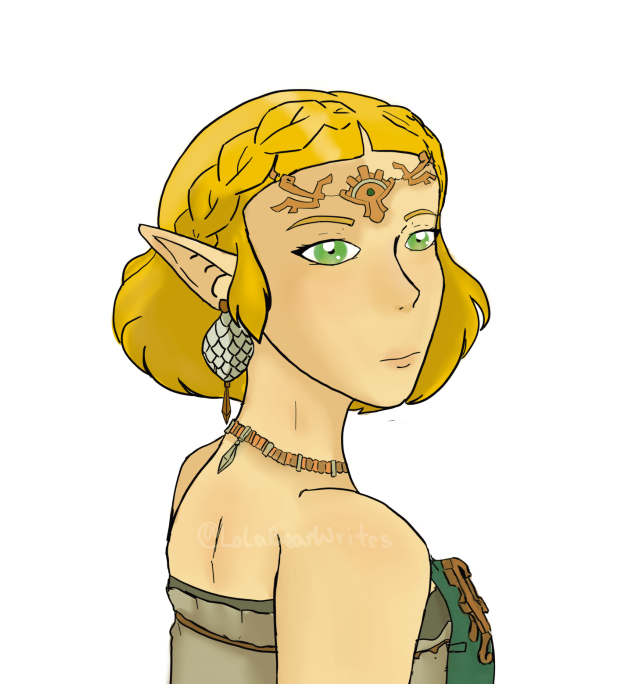 Totk Zelda By Lolabearart On Deviantart