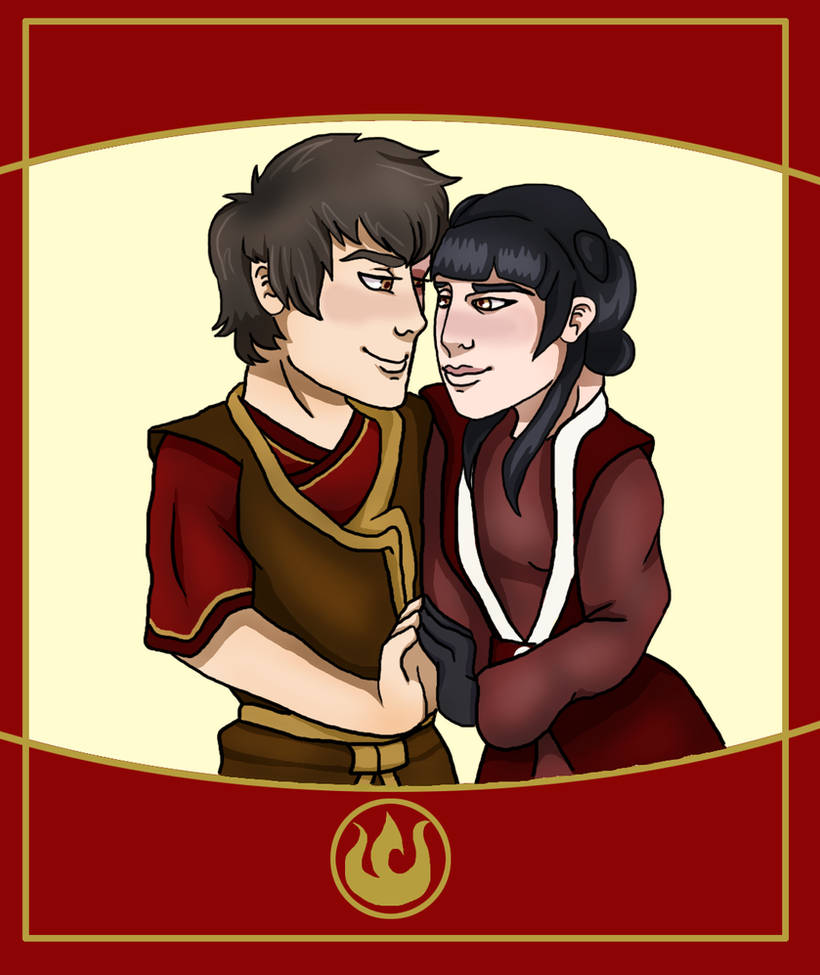 Commission Zuko And Mai By Crocro Ampora On Deviantart