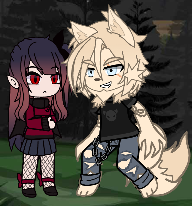 Vampire And Werewolf Gacha Club By Caki39 On Deviantart