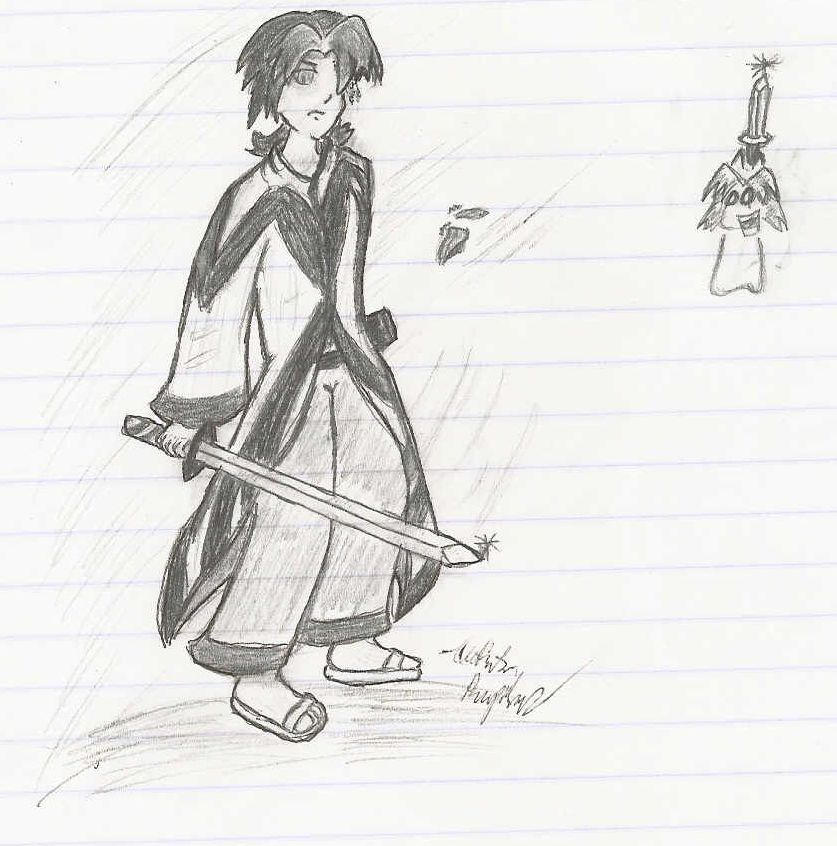 Katana Pose - Self by cougerbat on DeviantArt