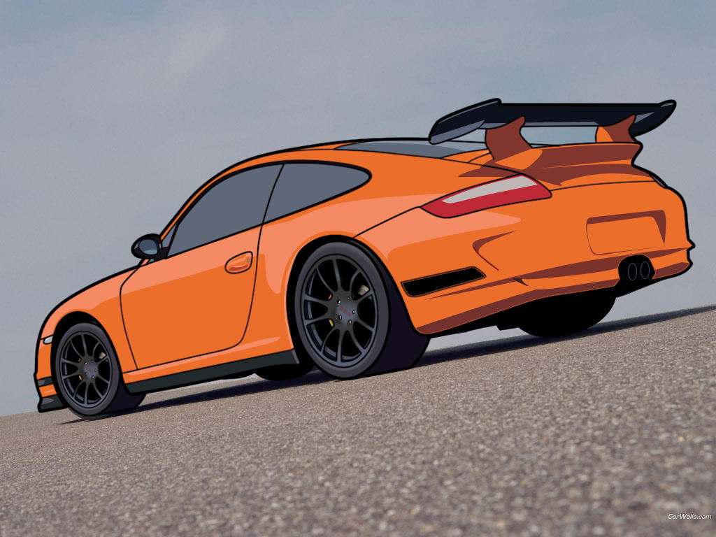 porsche 911 toon by BirdieNUFC on DeviantArt