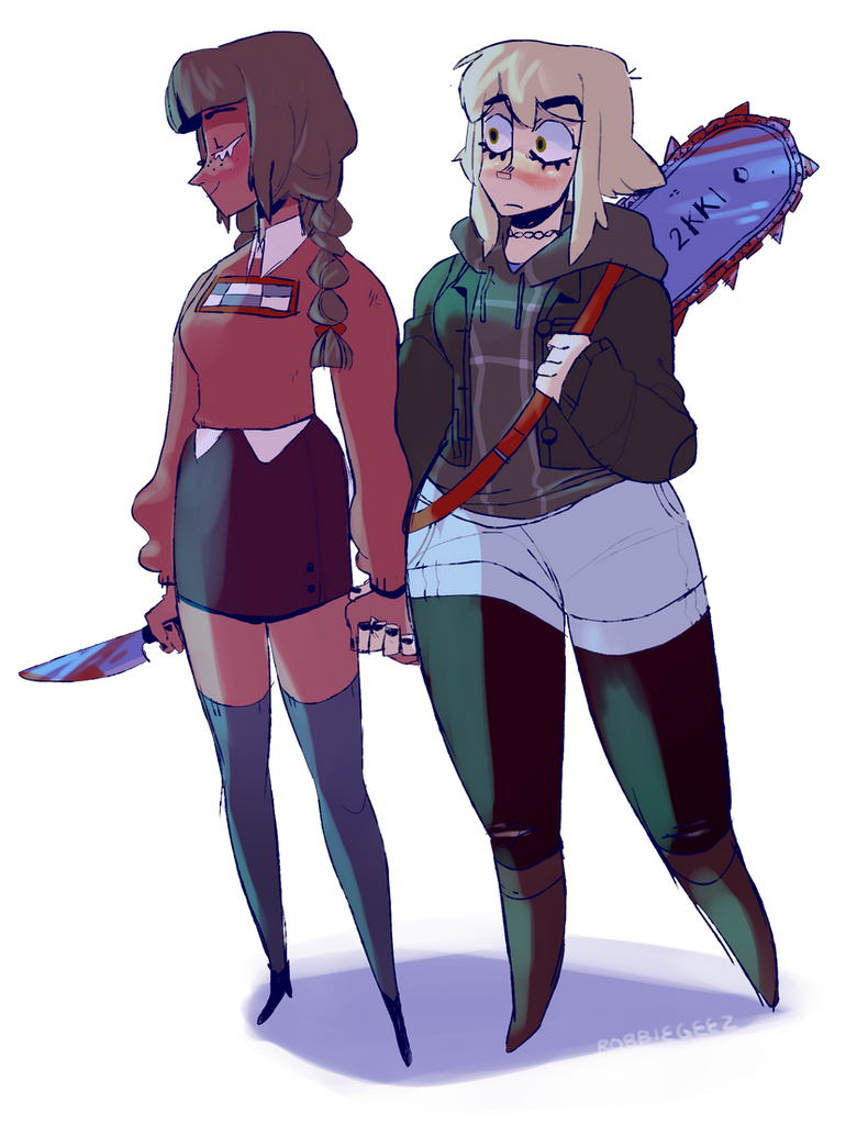 Just Gals Bein Pals By Muuugi On Deviantart