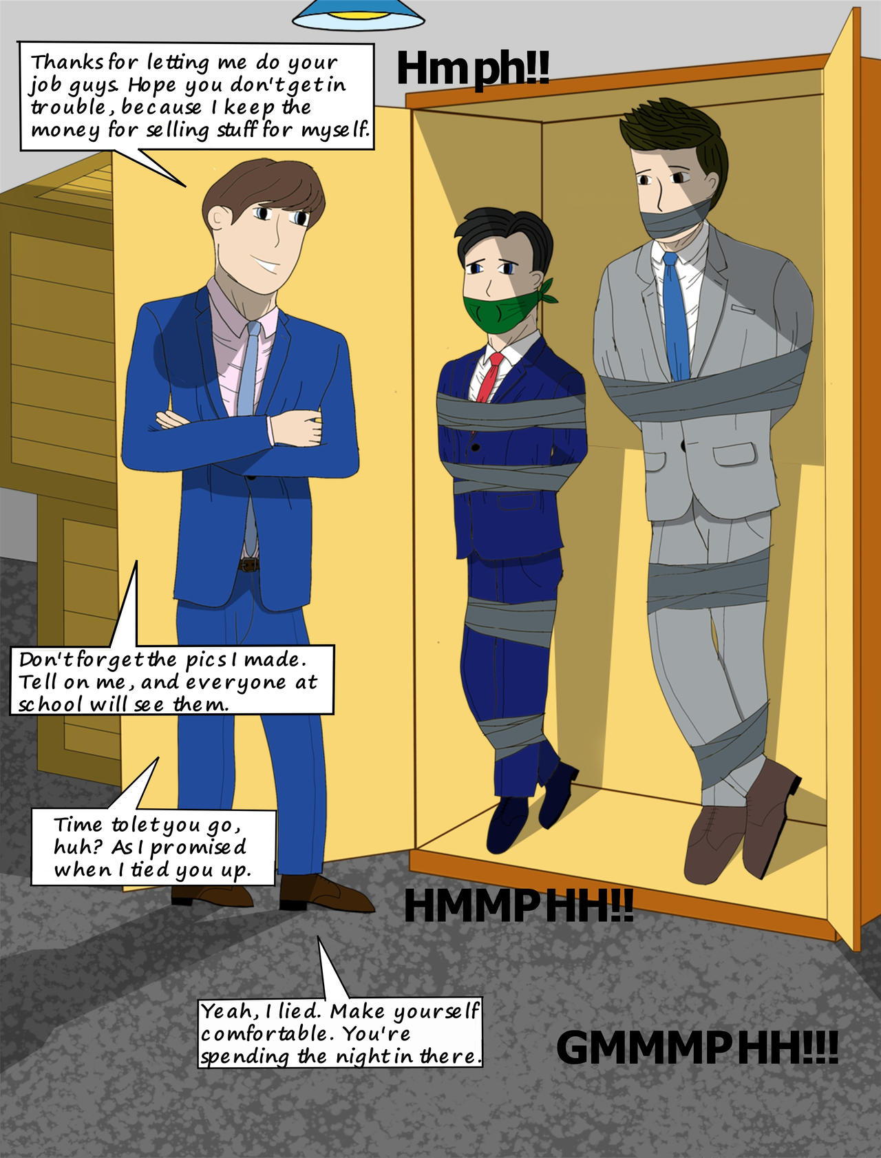 Tied In Closet Fertig By Felixsh On Deviantart