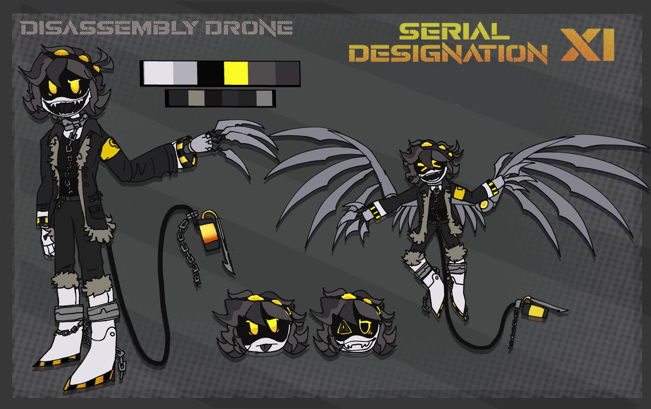 X1 New Ref Murder Drones Oc By Ffritzz On Deviantart