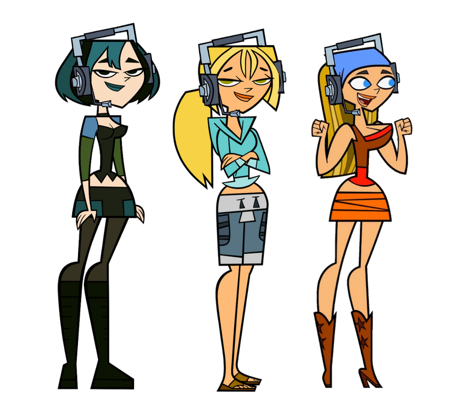 Gwen And The Gruesome Grunge Girls With Headsets By Ericwinanstheloudfan On Deviantart