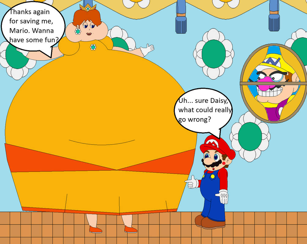 Mario X Fat Daisy By Andrewmachina On Deviantart