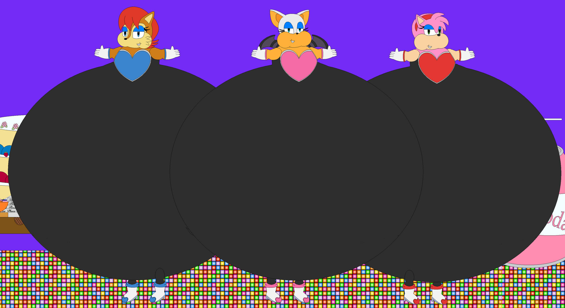 Three Large Fatty Rouges By Andrewmachina On Deviantart