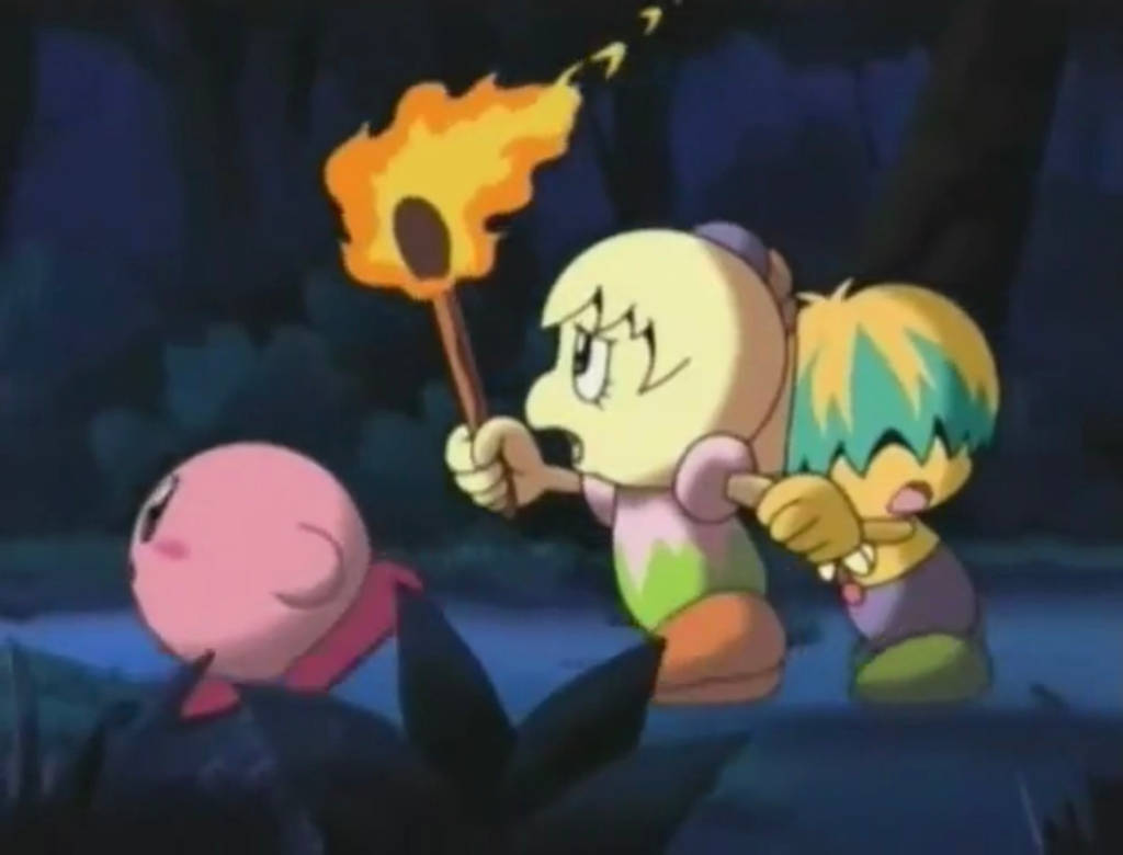 Kirby Tiff And Tuff Set Off Into The Shadows By Chrisgraduate27 On Deviantart