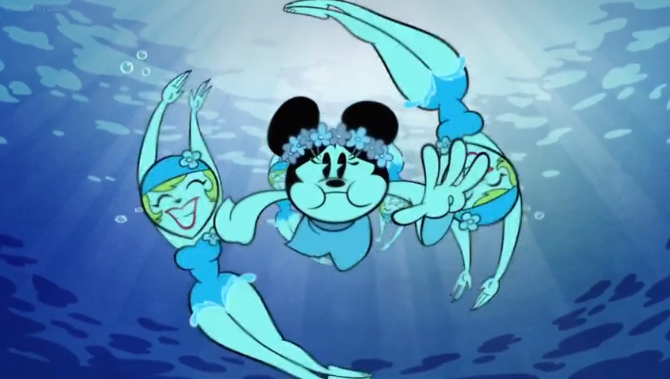 Minnie Mouse Underwater By Chrisgraduate27 On Deviantart