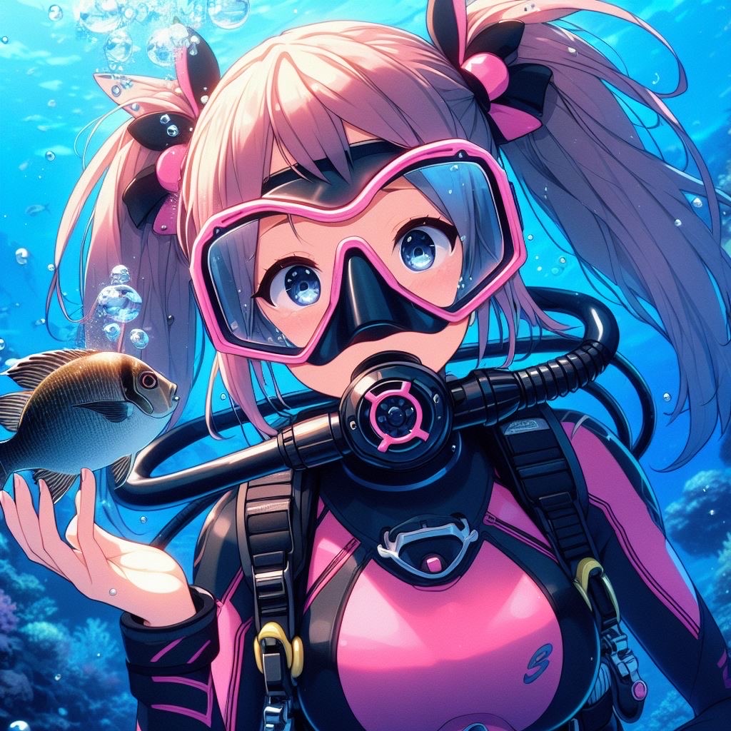 Scuba Anime Girl By Chrisgraduate27 On Deviantart