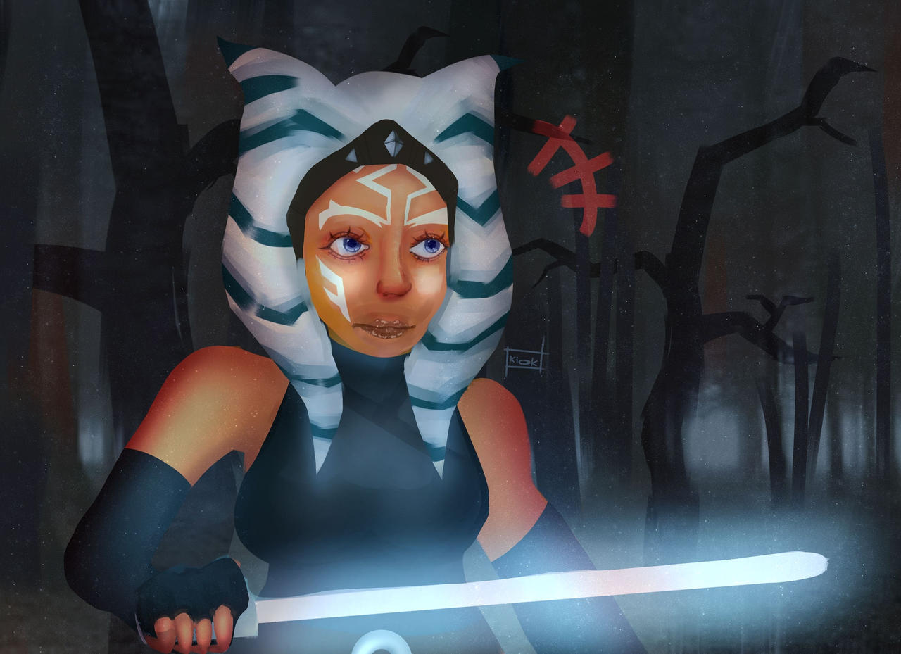 Ahsoka Tano Fan Art By Kiokiqw On Deviantart