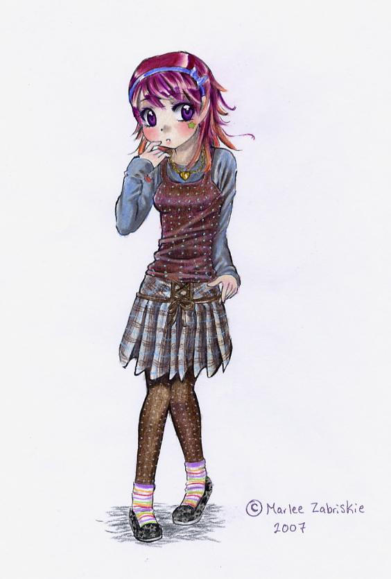 Nadia Polkadotses by Kikane on DeviantArt