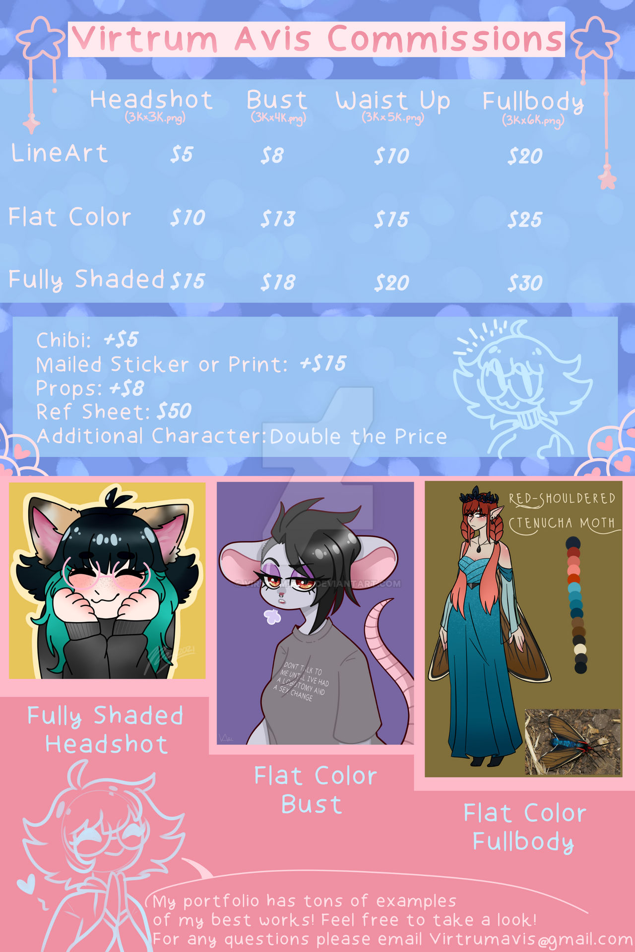 Virtrum Avis Commission Sheet (Oct.2021) by virtrum-avis on DeviantArt Virtrum Avis Commission Sheet (Oct.2021) by virtrum-avis on DeviantArt
