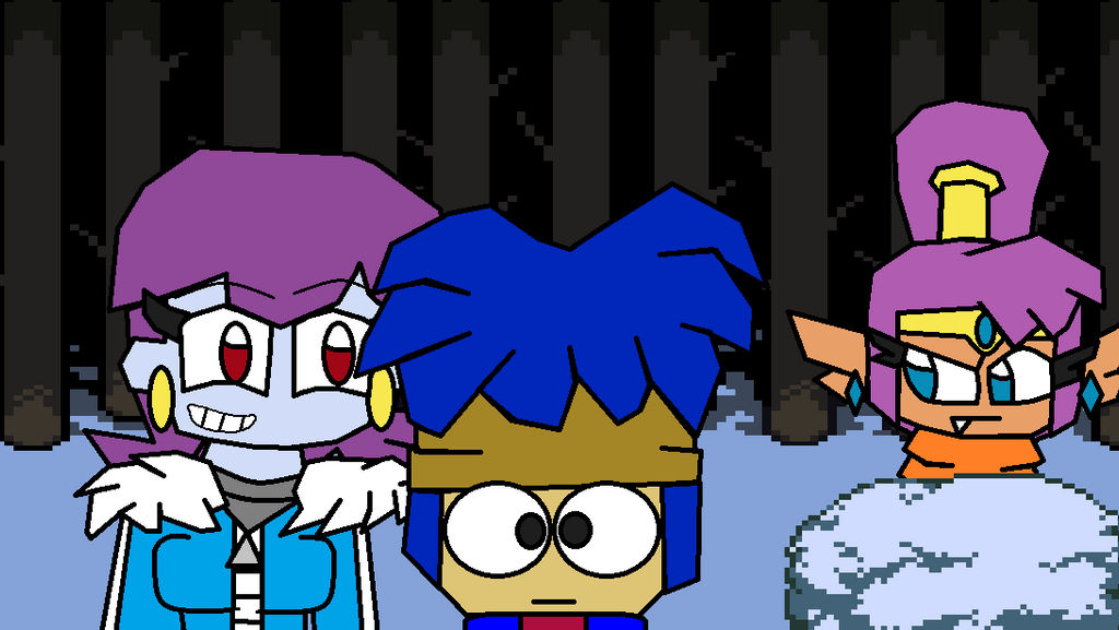 Shantaetale Meet Risky And Shantae By Raulhedgebomber On Deviantart