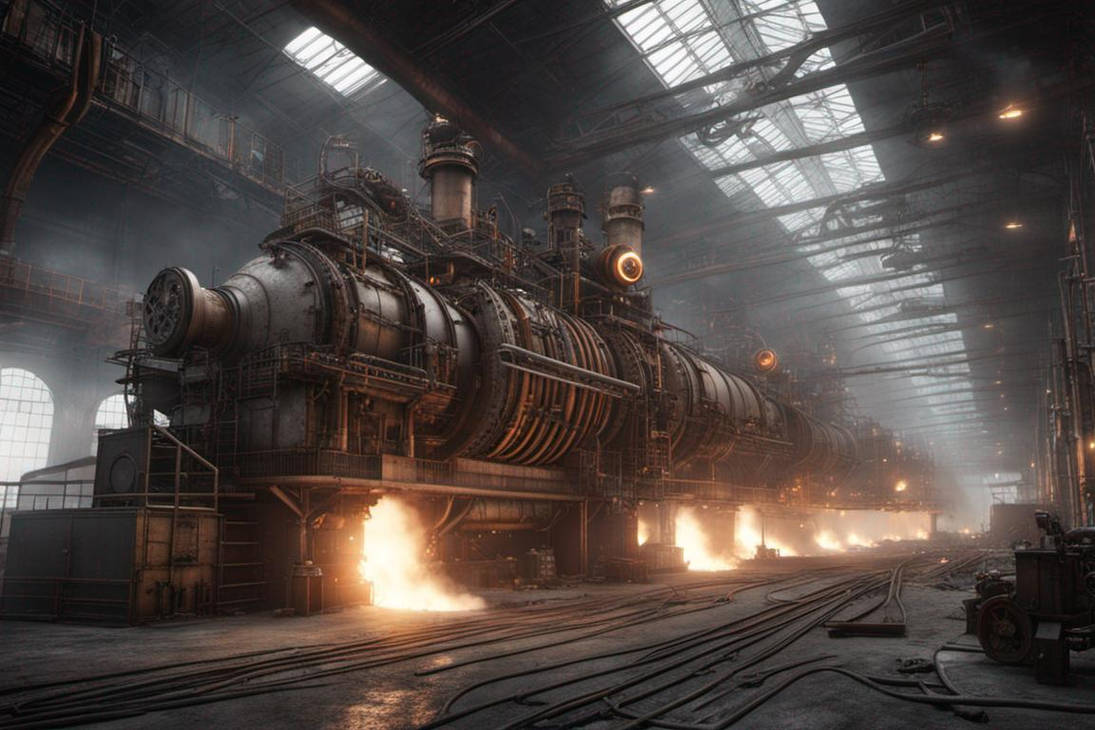 Steampunk Iron Foundry By Omalleydakota On Deviantart