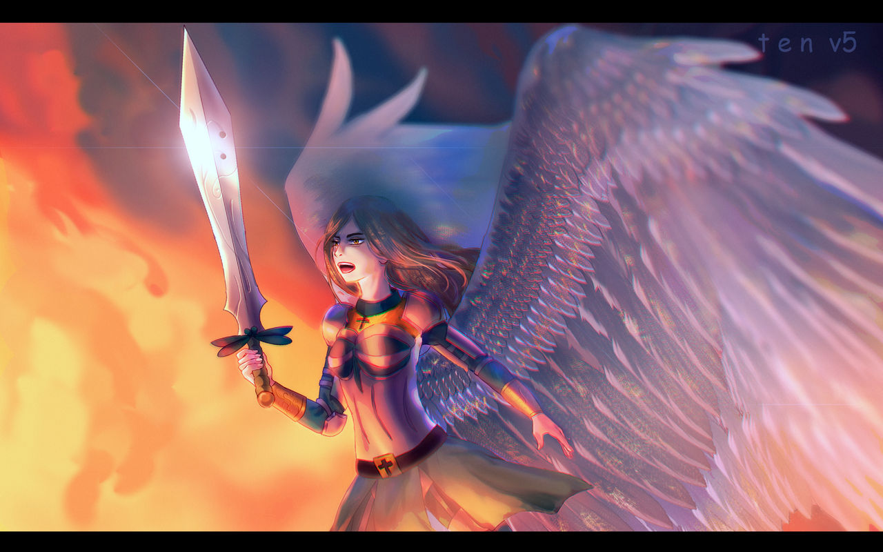 Warrior Of Light By TENV5 On DeviantArt warrior-of-light-by-tenv5-on-deviantart