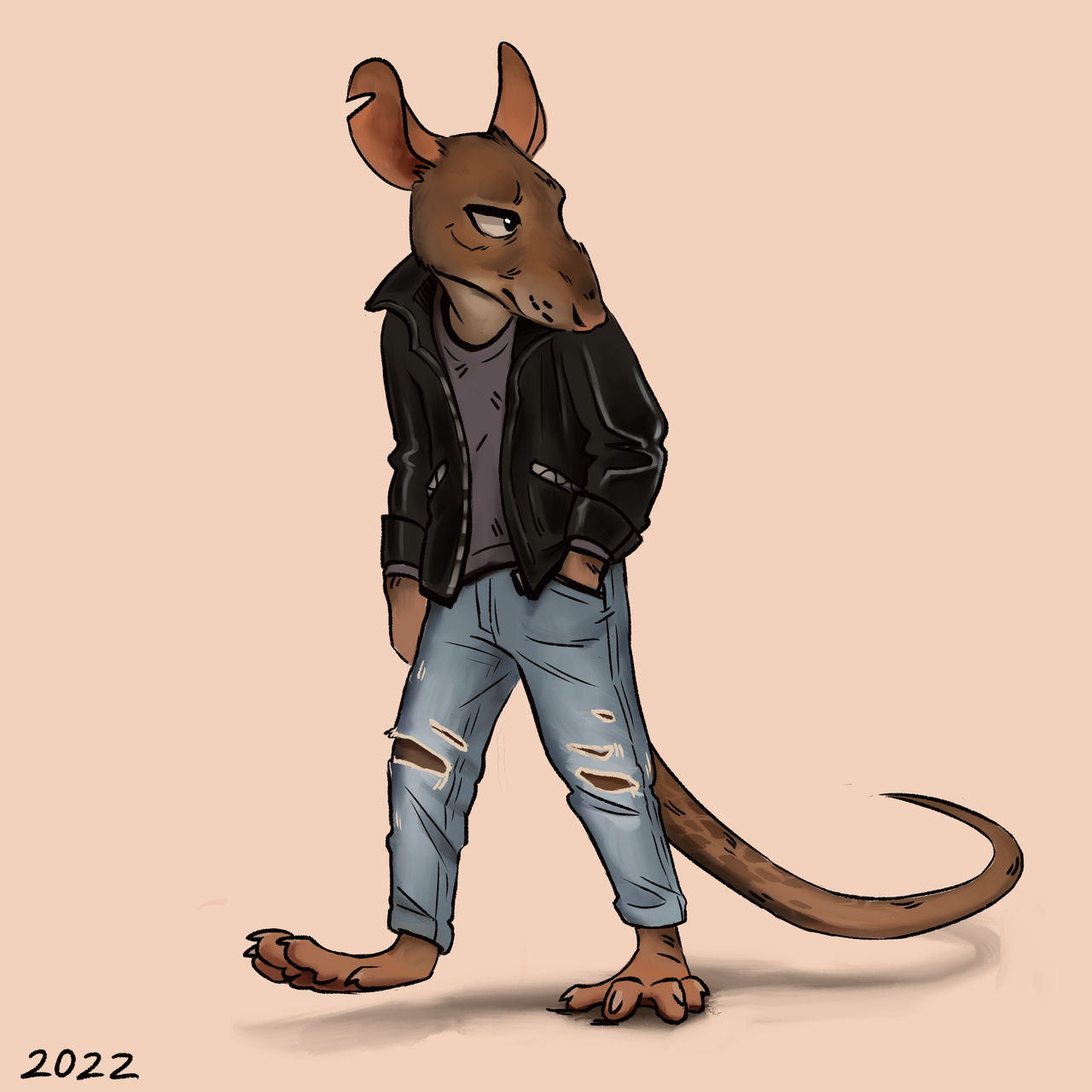Anthro Rat By Alexpahomov On Deviantart