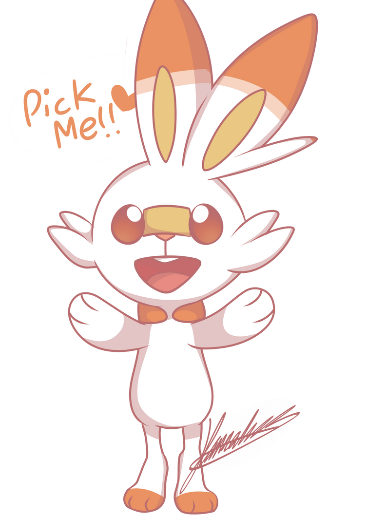 Scorbunny Cute Fan Art