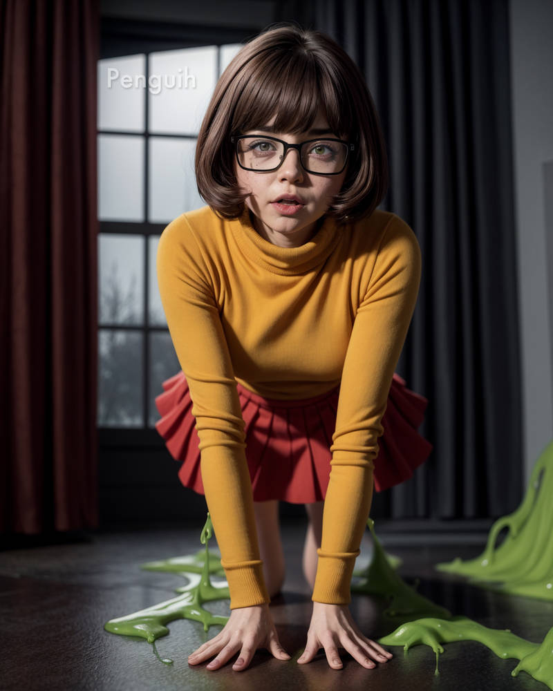 Velma Dinkley In Slime 1 By Penguih On Deviantart