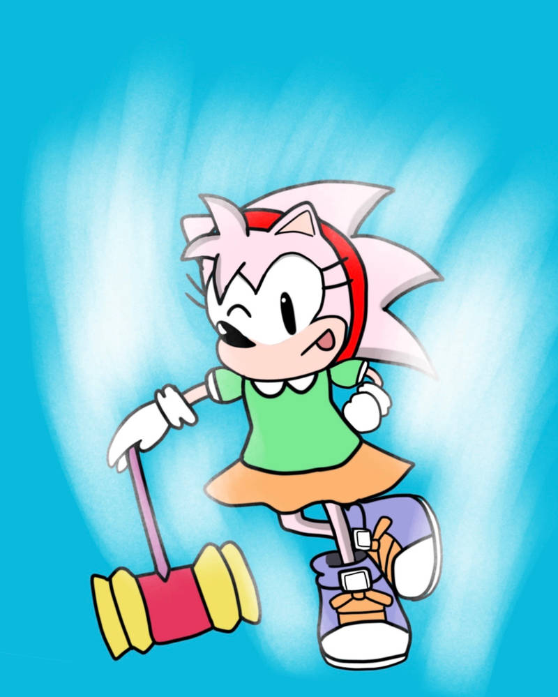 Super Amy Rose By Robzzz1234 On Deviantart