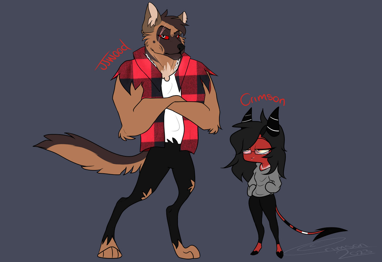Helluva Boss Ocs By Crimmyfox On Deviantart