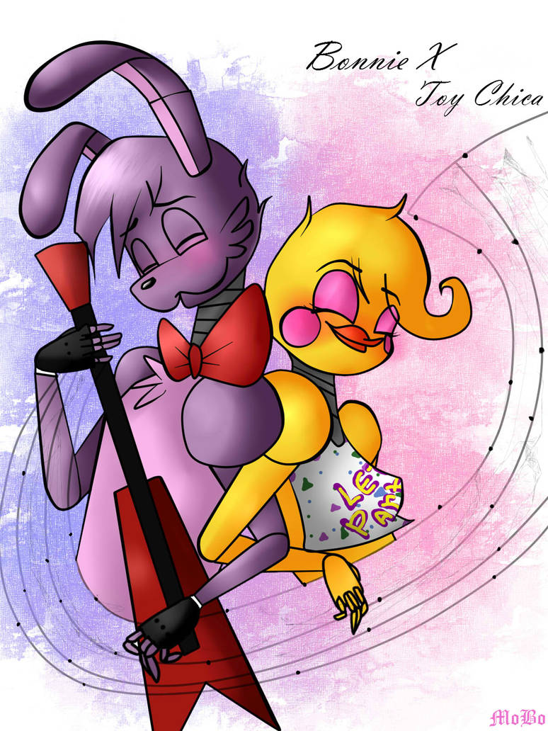 Bonnie X Toy Chica By Asterycat On Deviantart