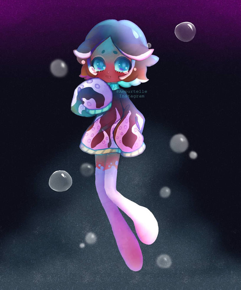 Cookie Run Squid Ink Cookie By Amourtelle On Deviantart