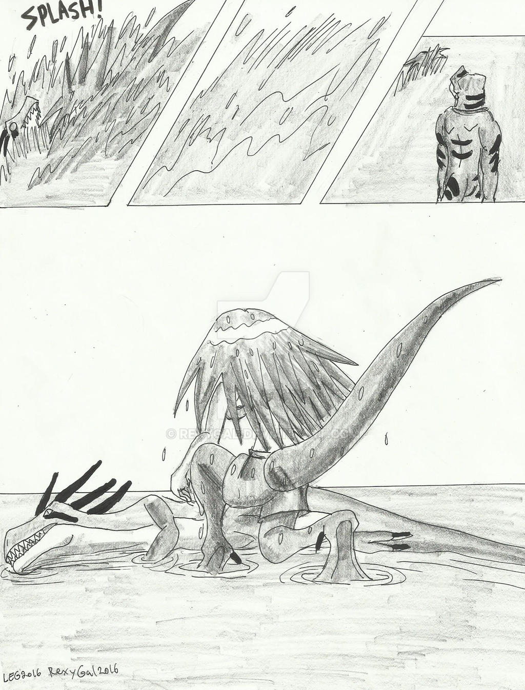 T Rex Girl Manga Chapter 5 Page 6 By Rexygal On Deviantart
