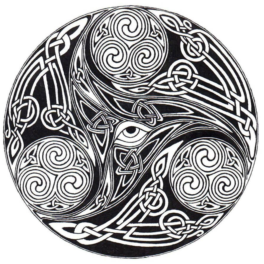 Celtic Eye Knot by ppunker on DeviantArt