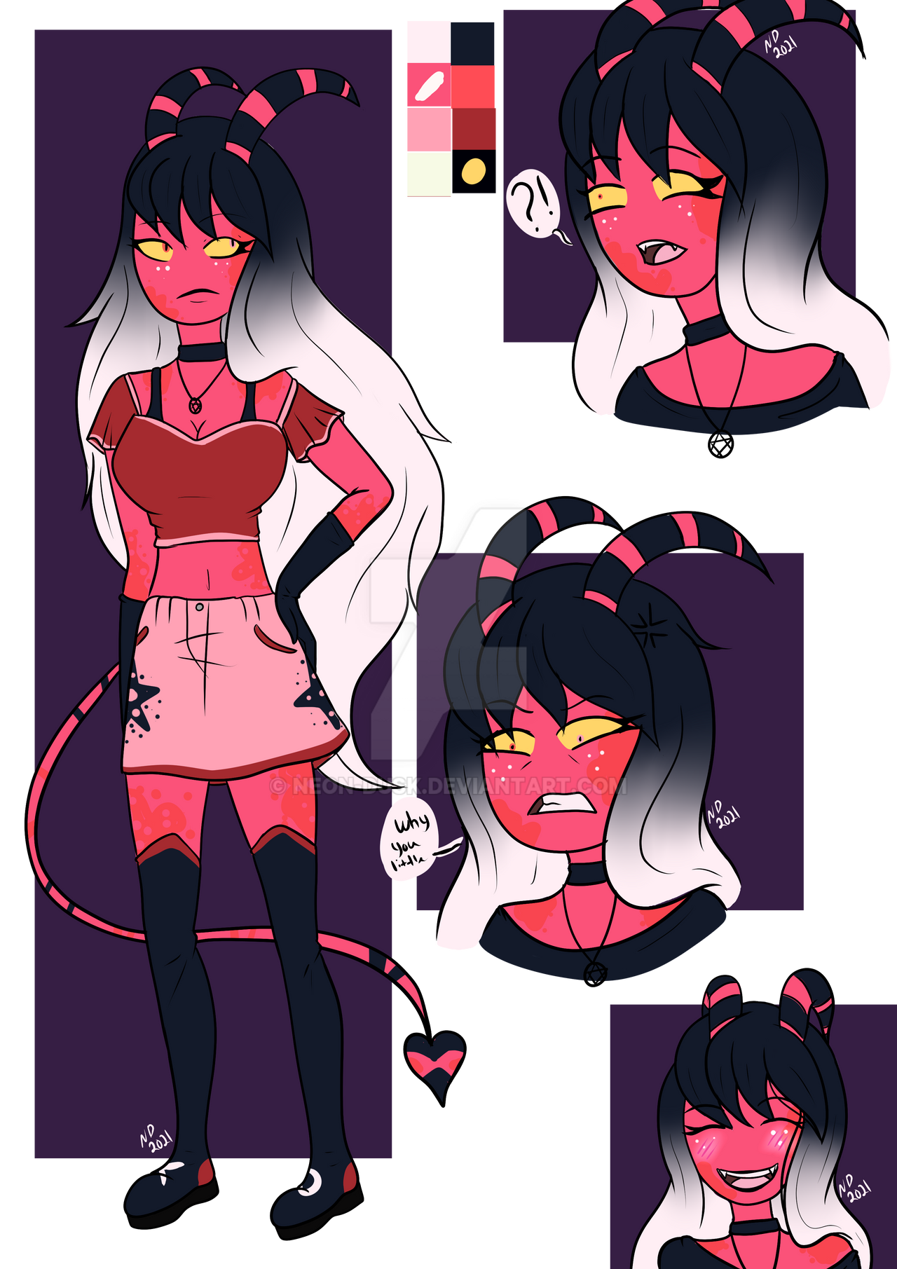 Blitzo X Verosika Mayday Ship Result 1 By Neon Dusk On Deviantart