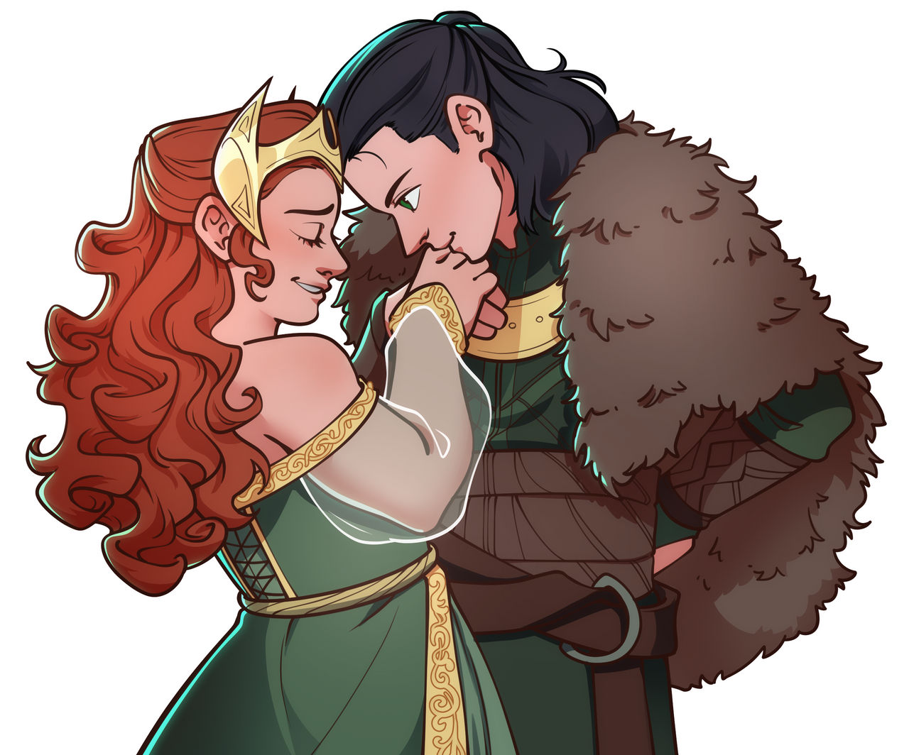 Loki And Sigyn By Sunnytyler001 On Deviantart