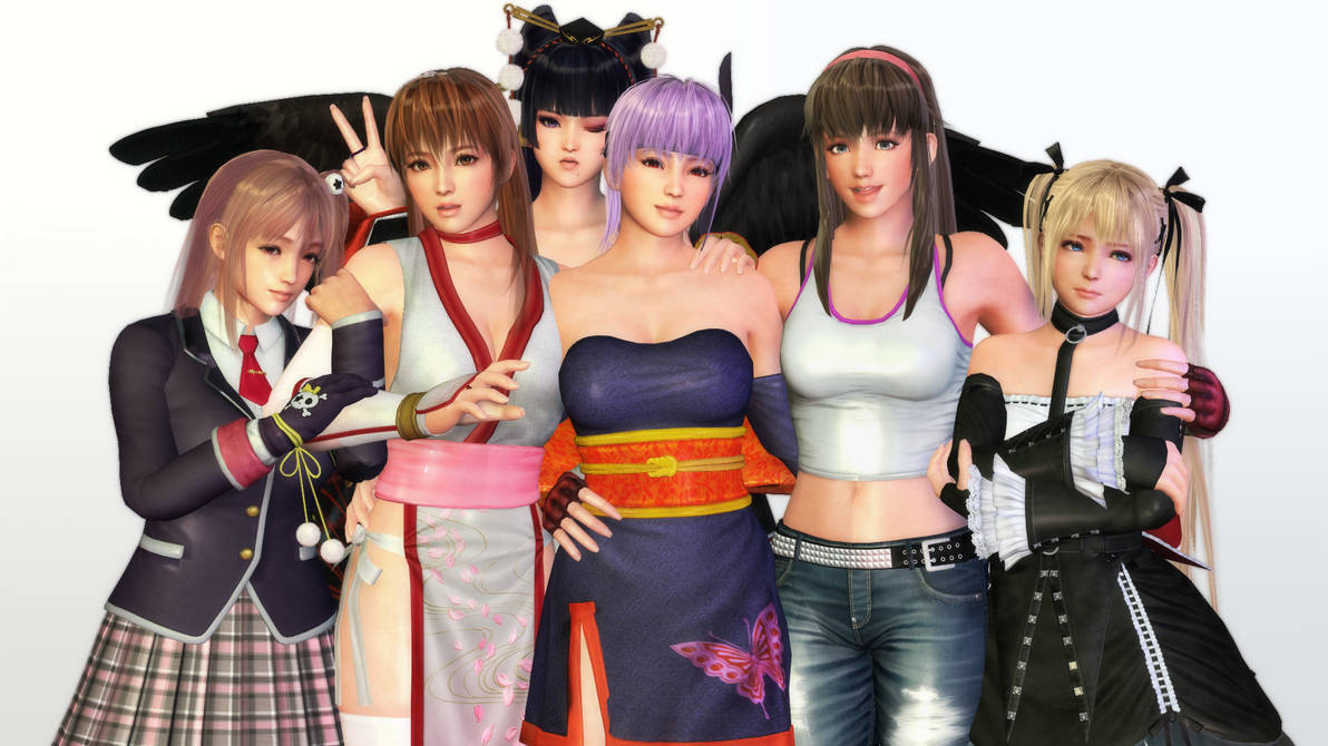 Mmd Dead Or Alive Favorite Girls By Hallowedgal On Deviantart
