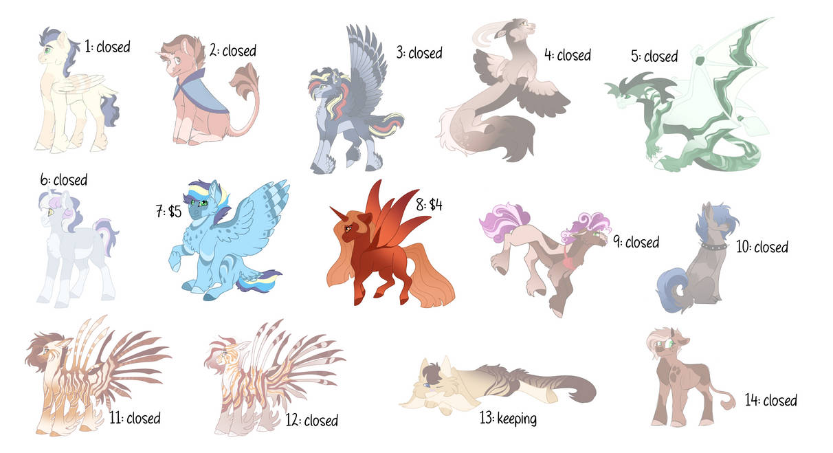 Old adopts I want gone CLOSED by White-Canvas-MLP on DeviantArt Old adopts I want gone CLOSED by White-Canvas-MLP on DeviantArt