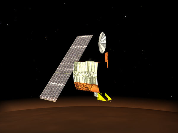 Mars Climate Orbiter In Orbit Around Mars by Tye2000 on DeviantArt Mars Climate Orbiter In Orbit Around Mars by Tye2000 on DeviantArt