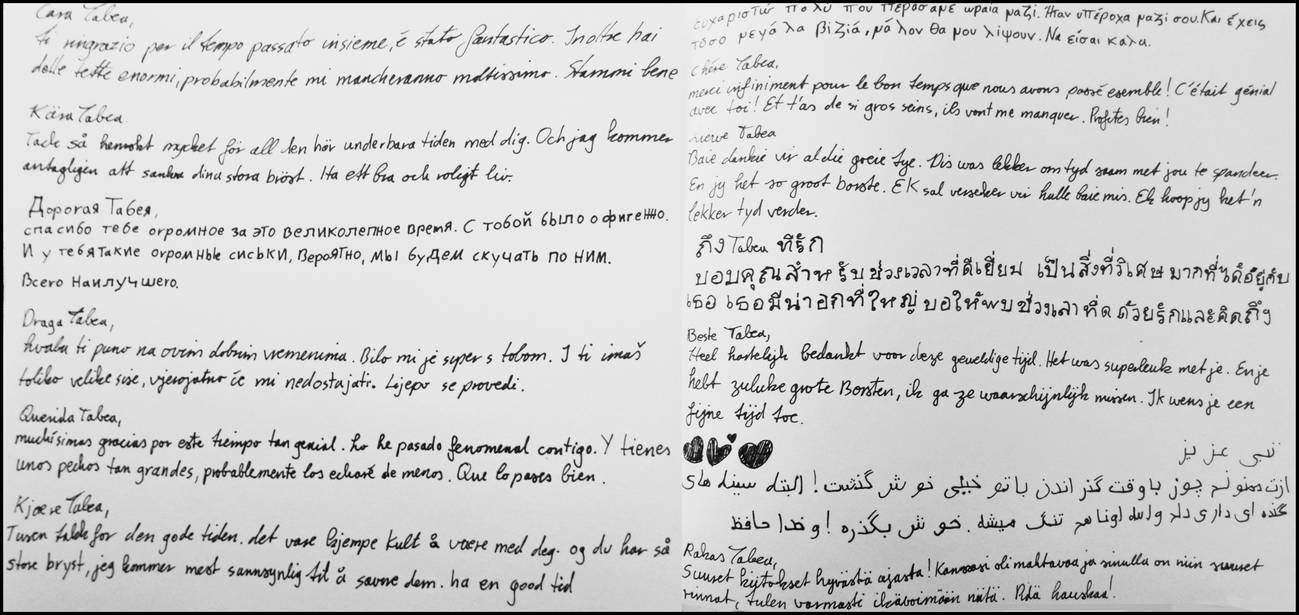 Different Languages Same Text By Snow Body On Deviantart
