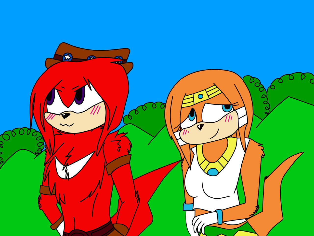 Knuckles Pairings On All Sonic Pairings Deviantart