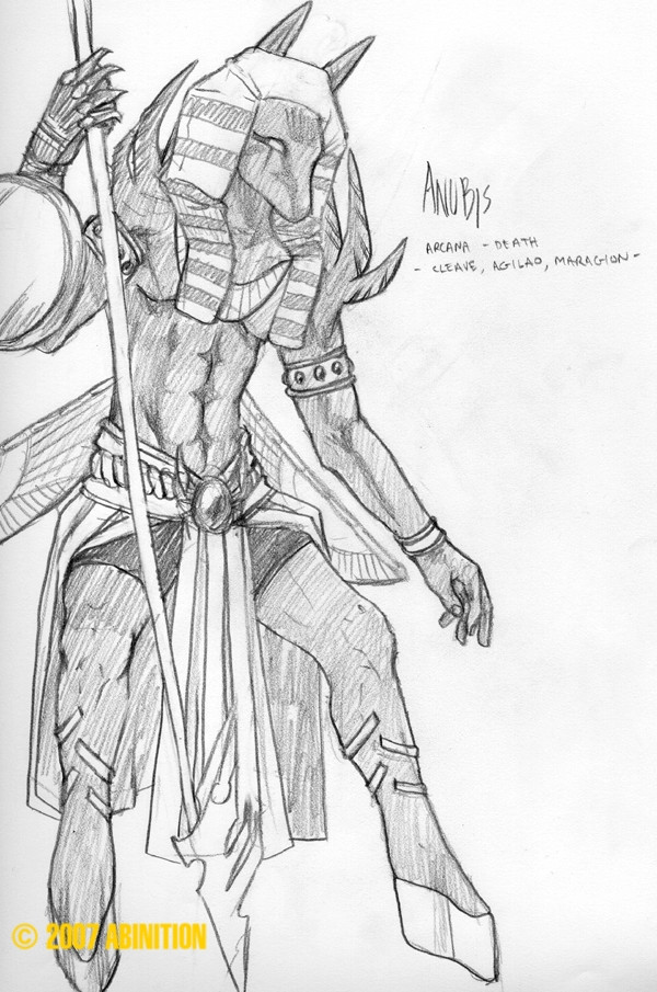 Anubis: the persona of Death by Twilightnite on DeviantArt