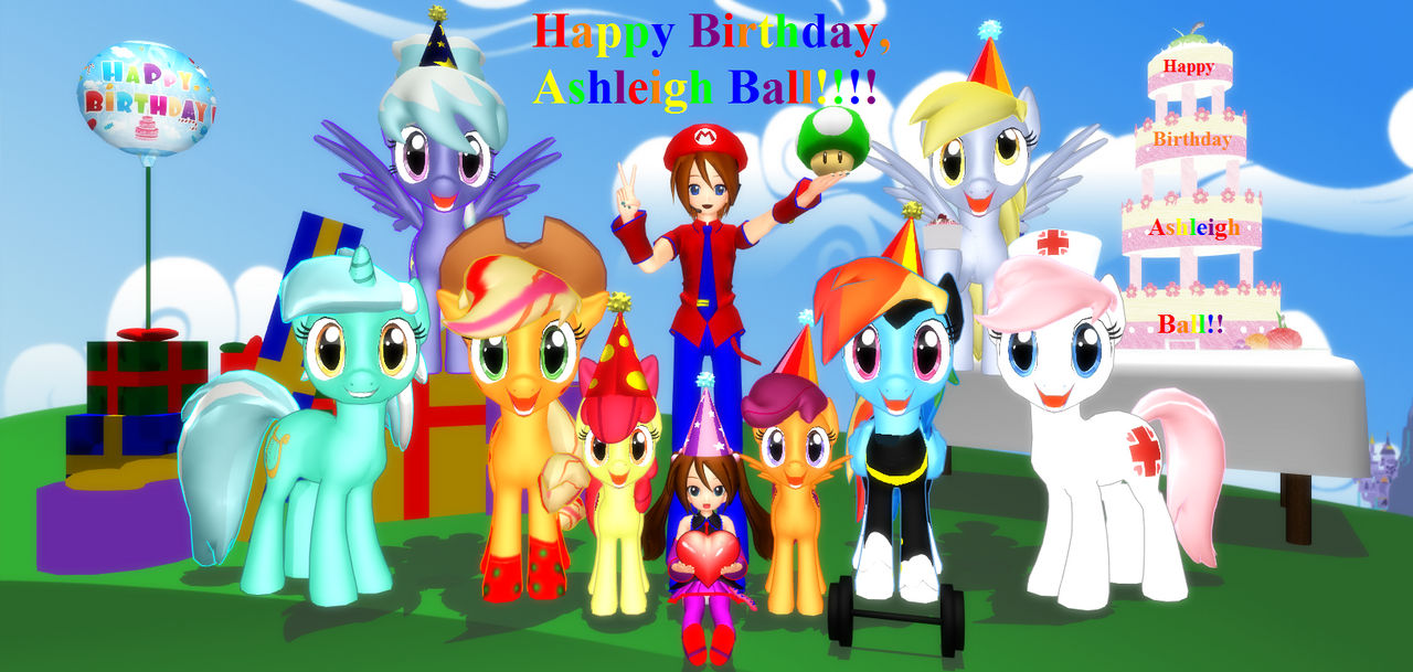 Happy Birthday Ashleigh Ball Mar 30 2016 By Mario Mcfly On