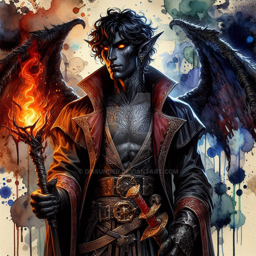 Incubus Drow Adoptable Dnd Character Art 8 By Dissunder On Deviantart