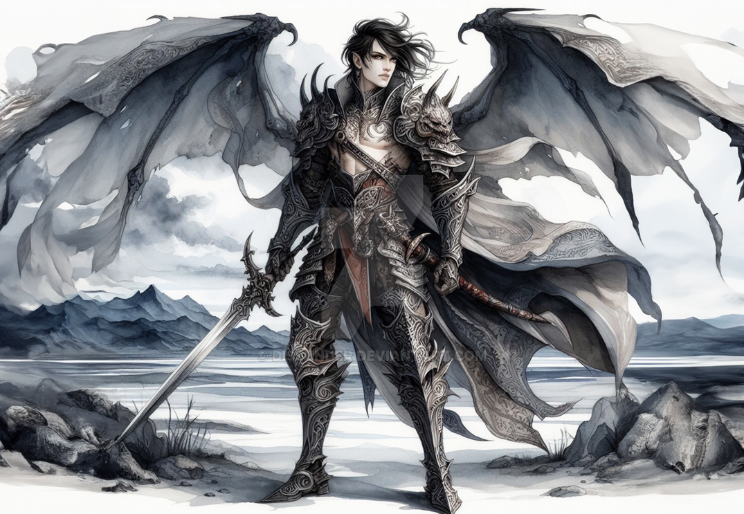 Erinyes Elven Warrior Dnd Character Art Adoptable By Dissunder On