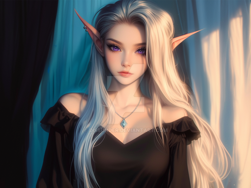 Elf Female Character Dnd Adoptable Art Fantasy 7 By Dissunder On